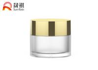China Frosted Matting 30g Night Cream Jar Skincare Container With Screw Cap for sale