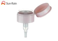 China 0.5cc Plastic Nail Makeup Remover Pump Dispenser With Flip Top Cap for sale