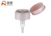 China 0.5cc Plastic Nail Makeup Remover Pump Dispenser With Flip Top Cap for sale