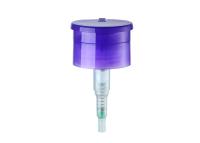 China Cosmetic Push Down Rubbing Alcohol Push Dispenser Pump For Nail Polish for sale