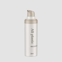 China Environmental All Plastic Pp 30ml Airless Pump Bottle Without Metal for sale