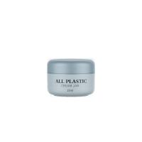 China Eco Friendly Polypropylene 0.35oz Plastic Cosmetic Jars With Lids for sale