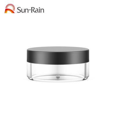 China As Transparent 100g Empty Cosmetic Jars With Lids Spoon for sale