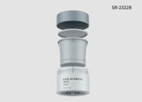 China 100g 150g 200g Double Wall Refillable Empty Plastic Jars With Lids for sale