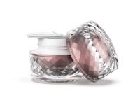 China Luxury Diamond Acrylic Cosmetic Bottle And Jar 30ml 15ml for sale