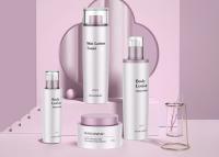 China Thick Wall PMMA Cosmetic Toner Bottle 120ml 150ml 180ml With Screw Lid for sale
