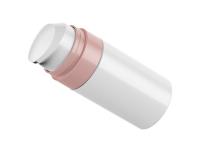 China Custom white Double Wall 30g Cosmetic Airless Makeup Pump Bottle for sale