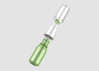 China Green Pet Pump Lotion Bottles Screw Cosmetic Pet Bottle Packaging for sale