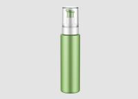 China Green Pet Pump Lotion Bottles Screw Cosmetic Pet Bottle Packaging for sale