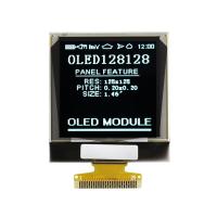 China 1.5 Inch OLED Display Module 128x128 Resolution 500 cd/m² Brightness with SPI/I2C Interface for sale