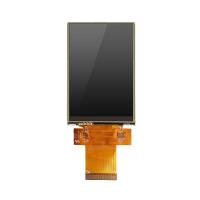 China 3.5 Inch TFT LCD Display 320×480 Resolution 250 cd/m² Brightness 50-Pin SPI Interface for sale