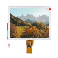 China 8 Inch TFT LCD Display 800x600 Resolution 250 cd/m² Brightness with ILI9341 Driver IC and RGB Interface for sale