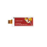 China 2.9 Inch 128x296 Four Color E-Paper Display with 200 cd/m² Brightness and MCU/SPI Interface for sale