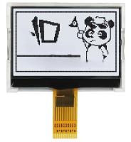 China 2 Inch Industrial Graphic LCD Screen Module 128x64 Resolution with MUC Interface and ST7567 Driver IC for sale