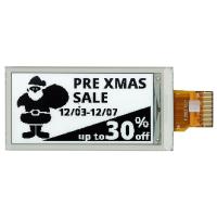 China 2.13 Inch Electronic Paper Display 122x250 Resolution 3V Low Power Sunlight Readable Outdoor EPD for sale