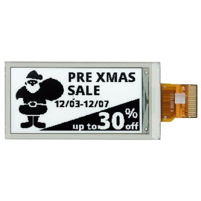 China 2.13 Inch Electronic Paper Display 122x250 Resolution 3V Low Power Sunlight Readable Outdoor EPD for sale