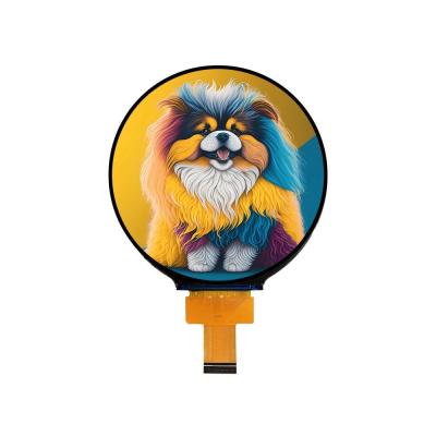 China 4 Inch Round LCD Display 720x720 Resolution MIPI Interface IPS Panel 800 cd/m² Brightness for sale