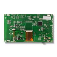 China 7 Inch 800×480 Resistive Touch Screen Car Display with 400 cd/m² Brightness and RA8875 Control IC for sale