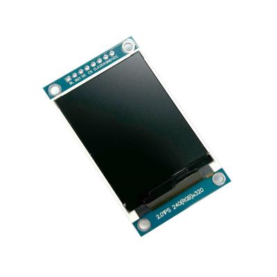 China 2.0 Inch UART LCD Module 240x320 Resolution 400 cd/m² Brightness with ST7789V Driver IC for sale