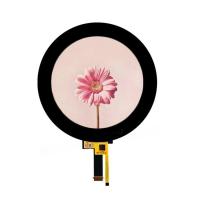 China 4-Inch Round LCD Display 720x720 Resolution with Touch Function, 300 cd/m² Brightness, MIPI Interface for sale