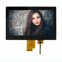China 7 Inch Capacitive Touch Screen Module 1024×600 Resolution 300 cd/m² Brightness LVDS I2C Interface for sale