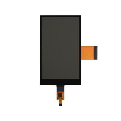 China 4.3 Inch LCD Touch Screen 480×800 Resolution 300 cd/m² Brightness with RGB/MCU/I2C Interfaces for sale