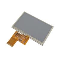 China 4.3 Inch LCD Touch Screen Display 400 Nits Brightness 480×800 Resolution 40-Pin RGB Interface for sale