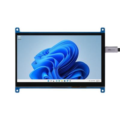 China 7 Inch LCD Touch Screen Display Module 1024x600 Resolution 350 Nits Brightness Type-C Interface for sale