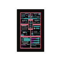 China 5 Inch Capacitive Touch Screen LCD Display 720×1280 Resolution 350 cd/m² Brightness Type-C Interface for sale