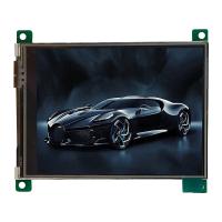 China 2.8 Inch UART LCD Display Module 240x320 Resolution 500 cd/m² Brightness Resistive Touch Screen for sale