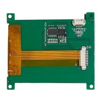 China 2.8 Inch UART LCD Display Module 240x320 Resolution 500 cd/m² Brightness Resistive Touch Screen for sale