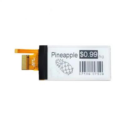 China 2.9 Inch E-Paper Display 128x296 Resolution with 0.003mW Standby Power and SPI Interface for sale