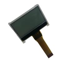 China 128x64 Monochrome LCD Display with 200 cd/m² Brightness and SPI Interface - ST7567 Driver IC for sale
