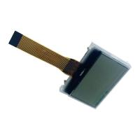 China 128x64 Monochrome LCD Display with 200 cd/m² Brightness and SPI Interface - ST7567 Driver IC for sale