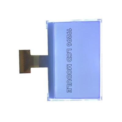 China 192x96 Monochrome LCD Display with 300 cd/m² Brightness and 3.3V SPI Interface for Industrial Applications for sale