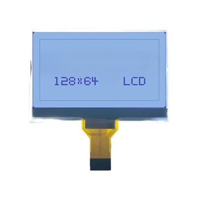 China 128×64 Graphic LCD Display with 250 cd/m² Brightness and 3.3V SPI Interface for Industrial Applications for sale