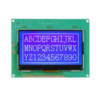 China 3 Inch COG LCD Display 128x64 Resolution 350 cd/m² Brightness with 20-Pin Parallel Interface for sale