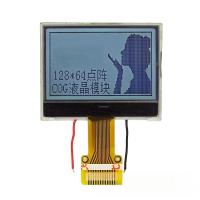 China 1.7 Inch STN LCD Display 128x64 Resolution 350 cd/m² Brightness with UC1701 Driver IC for sale