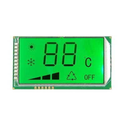 China TN Mini LCD Display 73.03×39.99mm with HT1621 SPI Driver IC for -30°C to +80°C Applications for sale