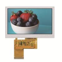 China 4.3 Inch LCD Display Module 800x480 Resolution 500 cd/m² Brightness 40-Pin RGB Interface for sale