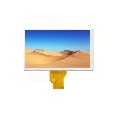 China 7 Inch LCD Display Module 800x480 Resolution 320 Nits Brightness with 50-Pin RGB Interface for sale