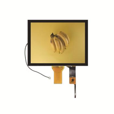 China 8-Inch Capacitive Touch LCD Display with 800×600 Resolution, 300 Nits Brightness and GT911 Driver IC for sale