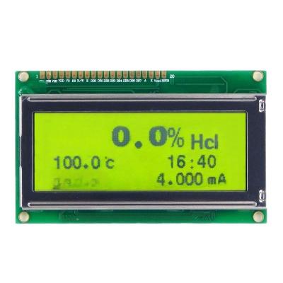 China 3.5 Inch COG LCD Display 192x64 Resolution 350cd/m² Brightness 20-Pin Parallel Interface S6B0107 Driver IC for sale