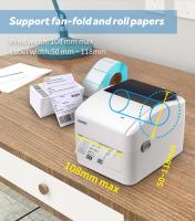 China 4x6 Inch Thermal Shipping Label Printer Bar Code Label Printer for sale