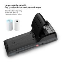 China Waterproof Android Handheld PDA Sticker Label Printer Device For Express Logistics Shipping Label Printing for sale