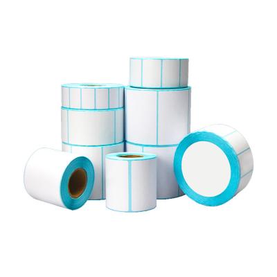 China 4x6 Shipping Labels Customized Thermal Label Sticker Paper Synthetic Packaging for sale