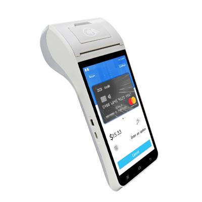 China Barway 4G Z91 Integrated Printing Mobile Handheld Android Equipment POS for sale