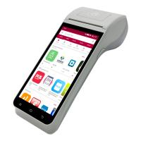 China Barway 4G Z91 Integrated Printing Mobile Handheld Android Equipment POS for sale