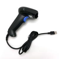 China Handheld Barcode Scanner Wired 1D 2D QR Laser Cordless Barcode Reader for sale