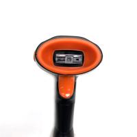 China Orange Handheld Barcode Reader With Multi Language for sale